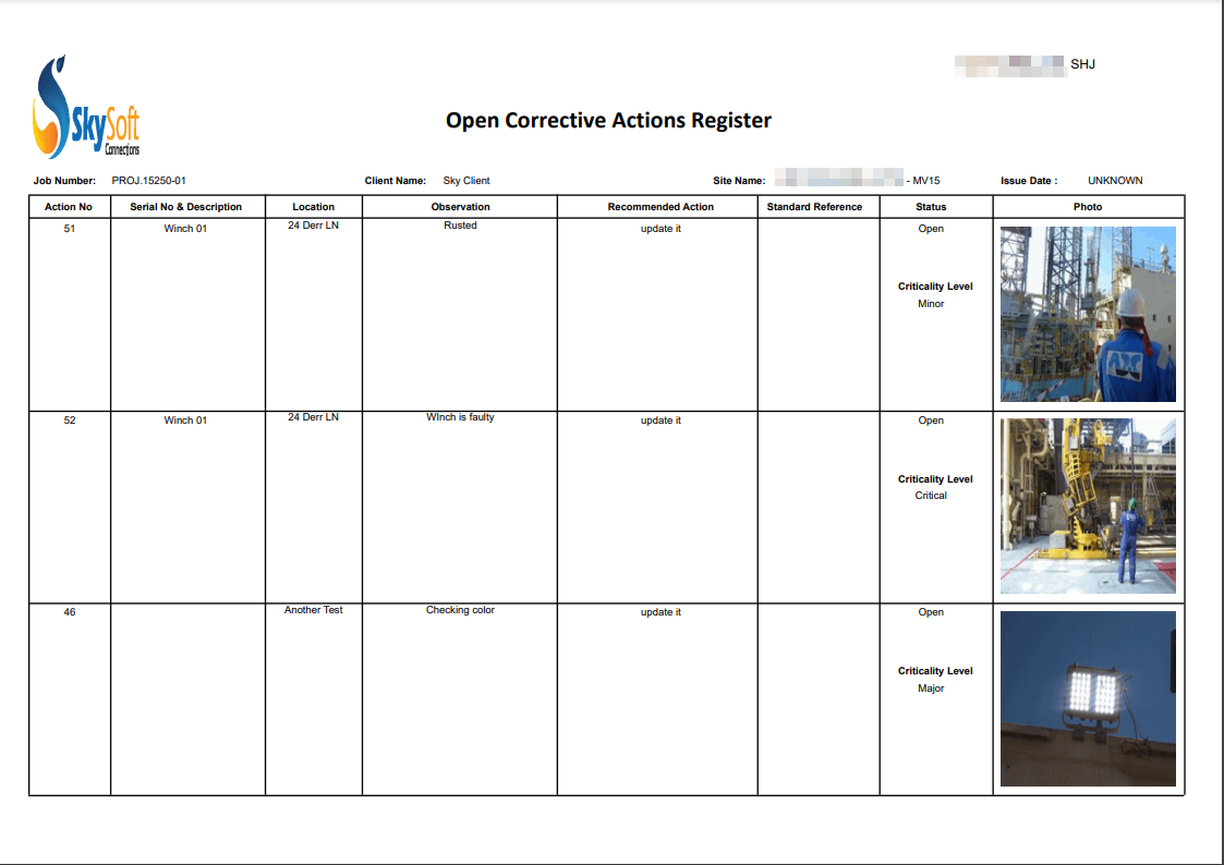 Audit Inspections - inspectiontrack